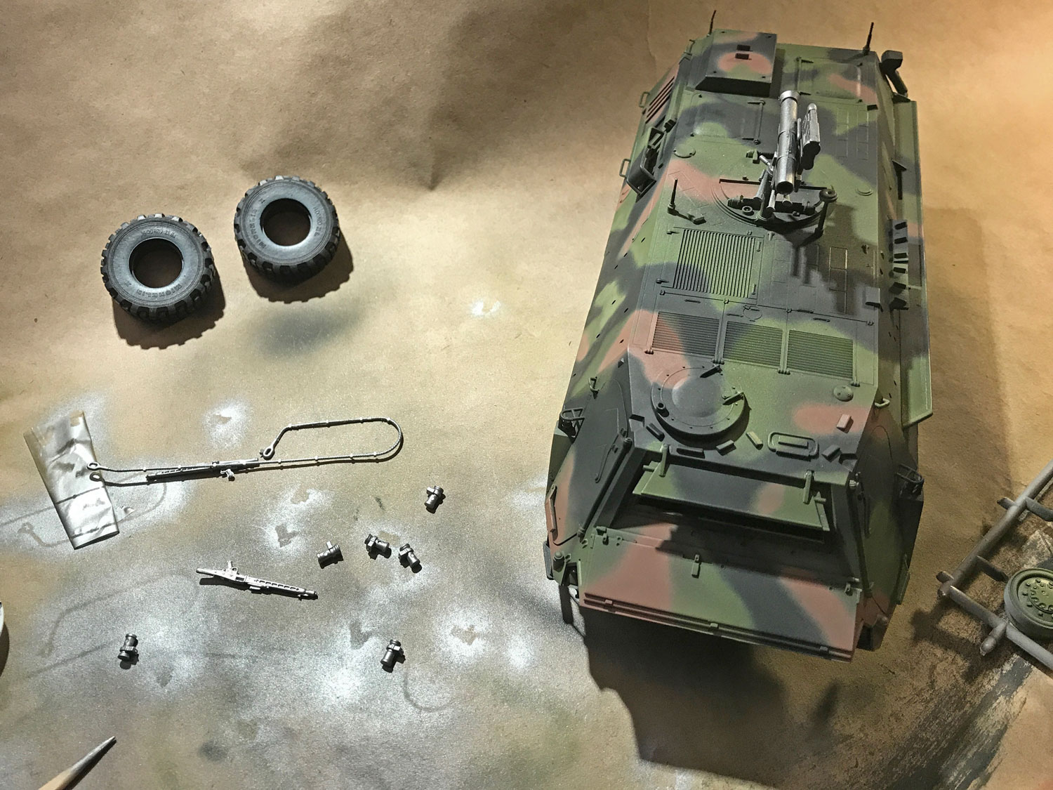 TPZ 1 Fuchs A4 1/35" from Revell - Scale Models Creation