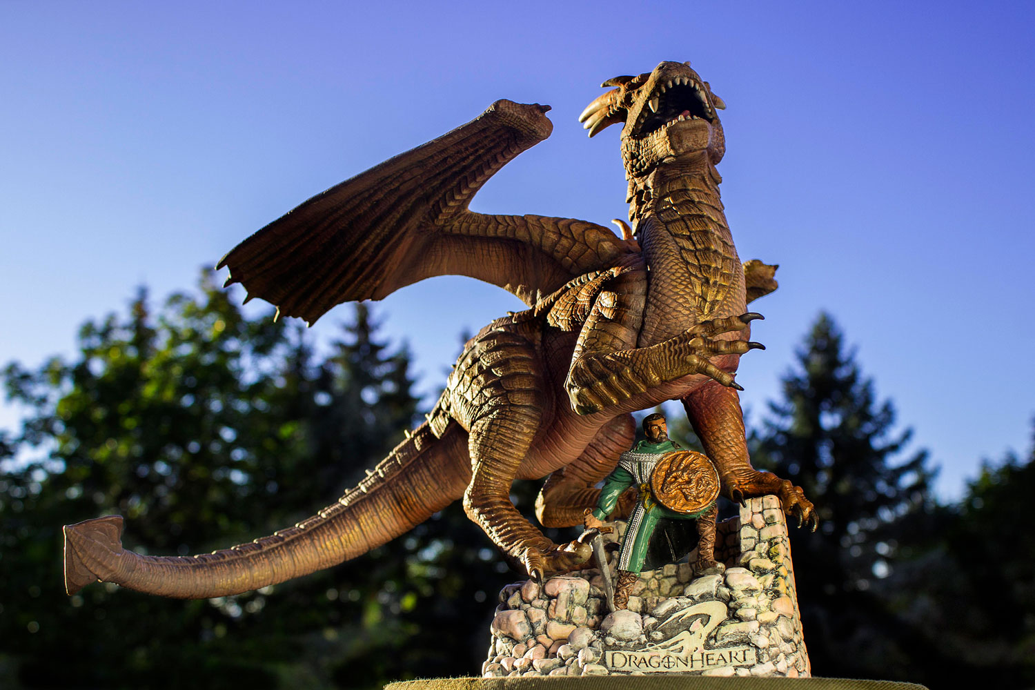 Draco from Dragonheart - Scale Models Creation